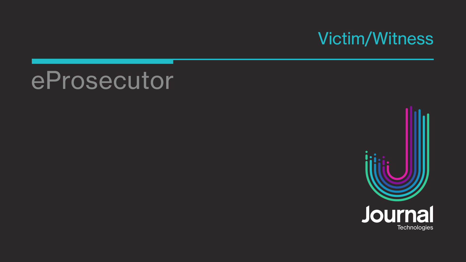 eProsecutor — Journal Technologies
