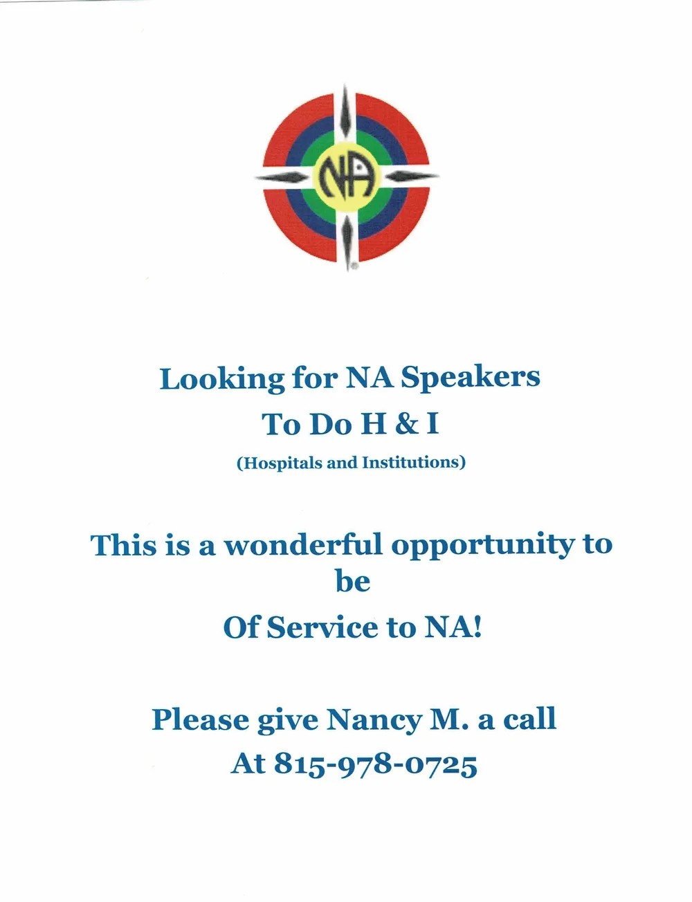 Rock River Area of Narcotics Anonymous (RRAGS)