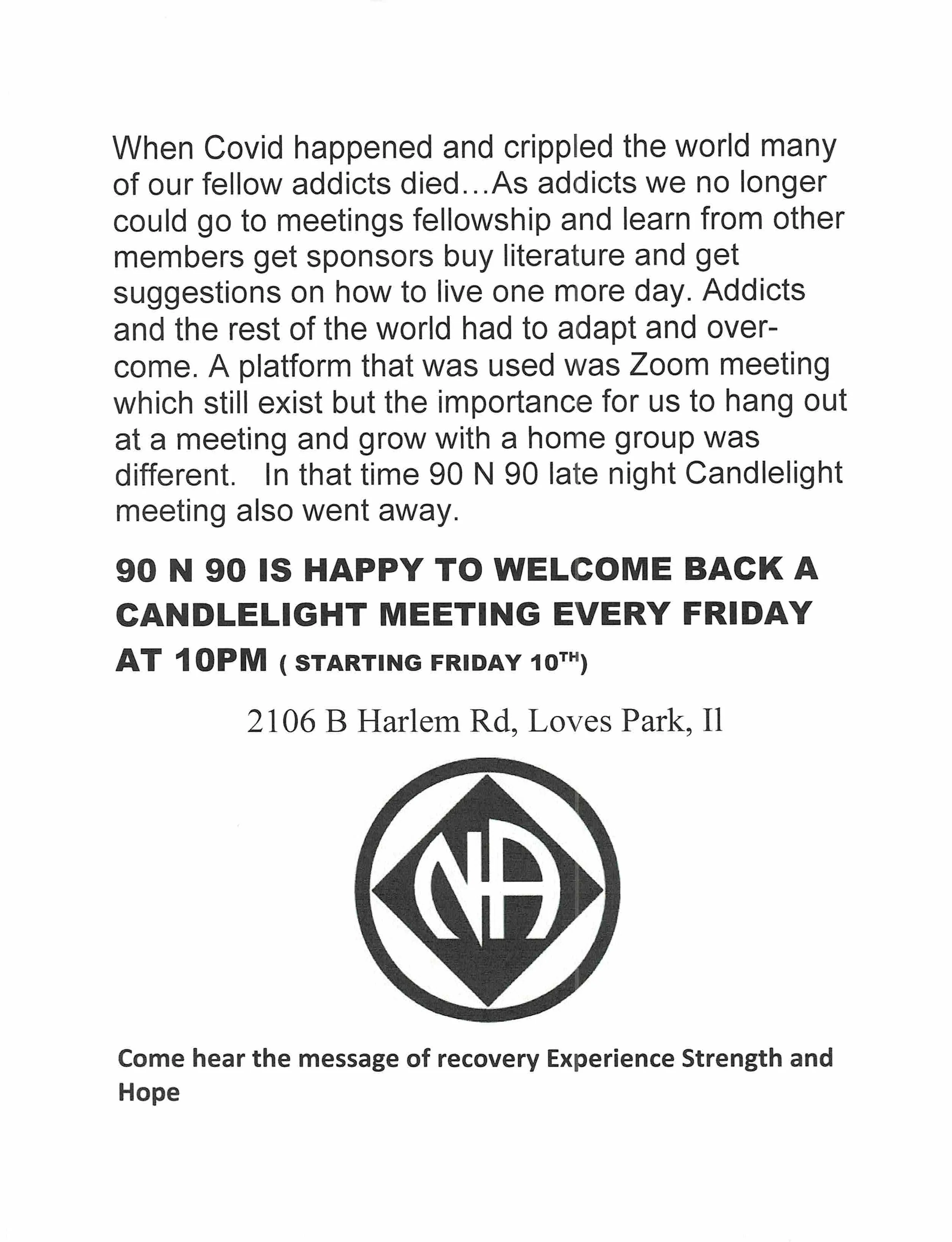 Rock River Area of Narcotics Anonymous (RRAGS)