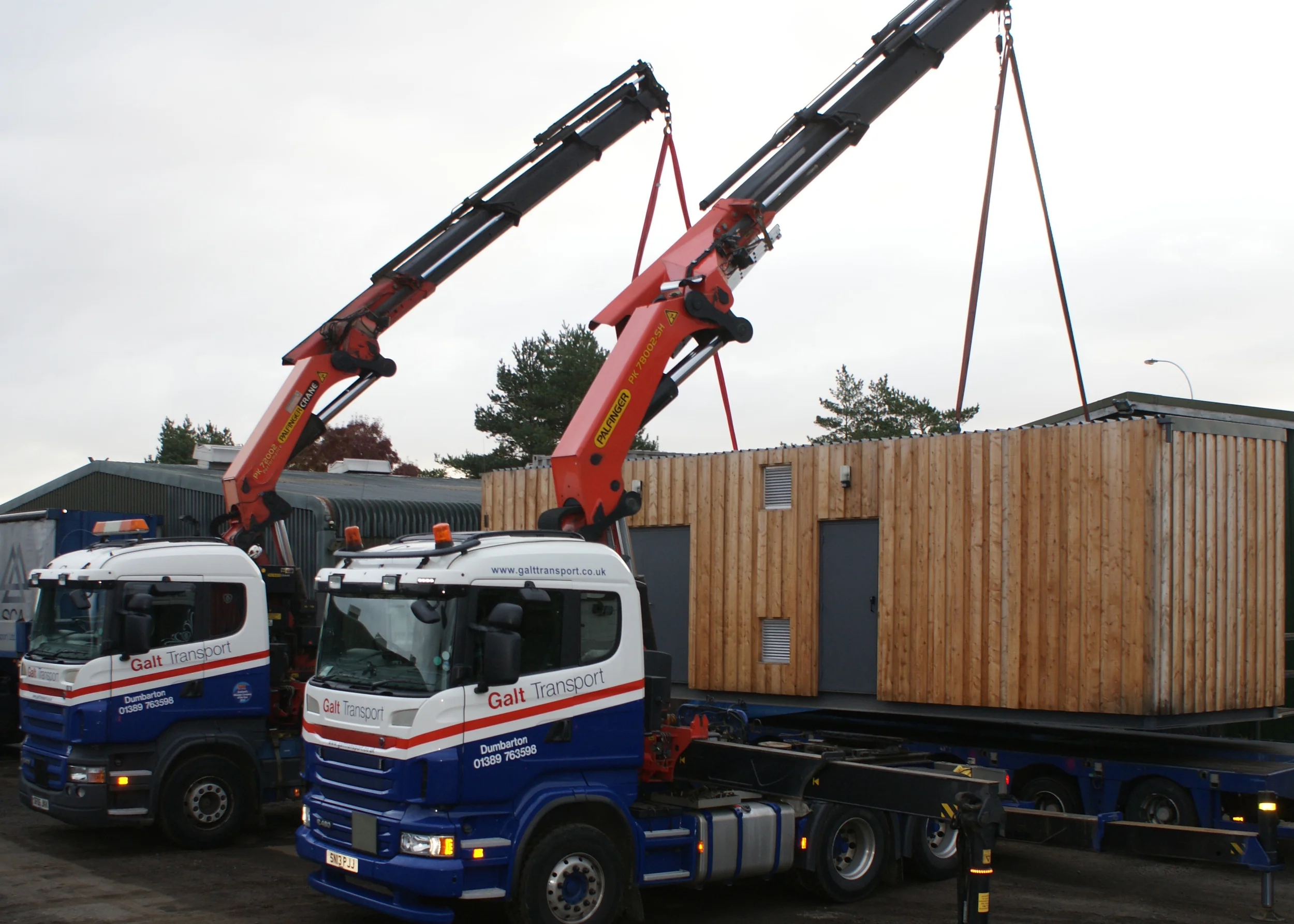 Hiab Hire Glasgow, Edinburgh, Falkirk — Galt Transport