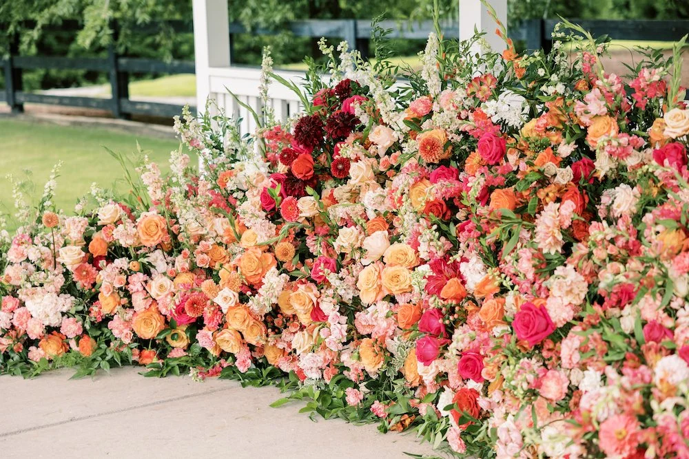 Springtime Color Pop Wedding at White Laurel Estate — Miss Milly's ...