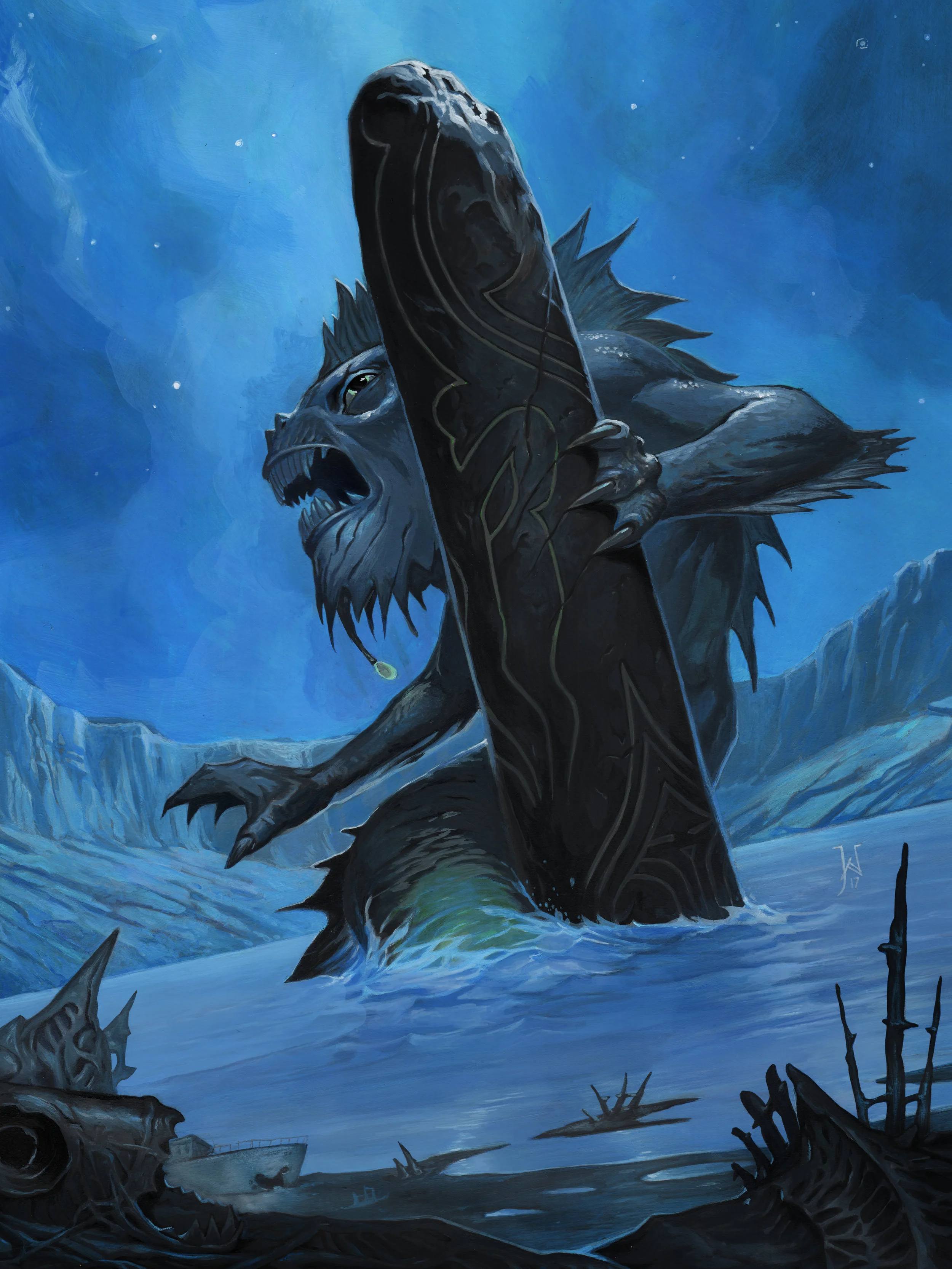 Lovecraft Monsters Dagon