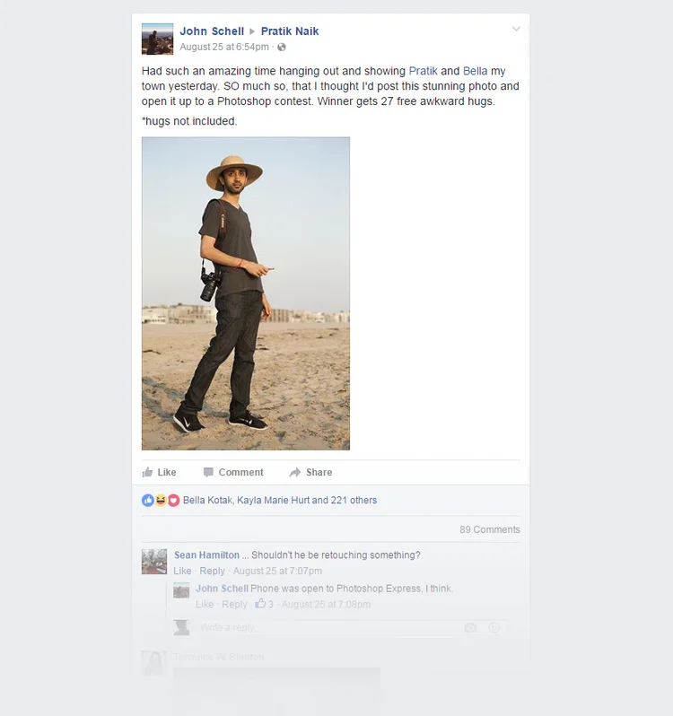 I Was Roasted By Over 100 Photoshop Experts And Here Is The Aftermath ...