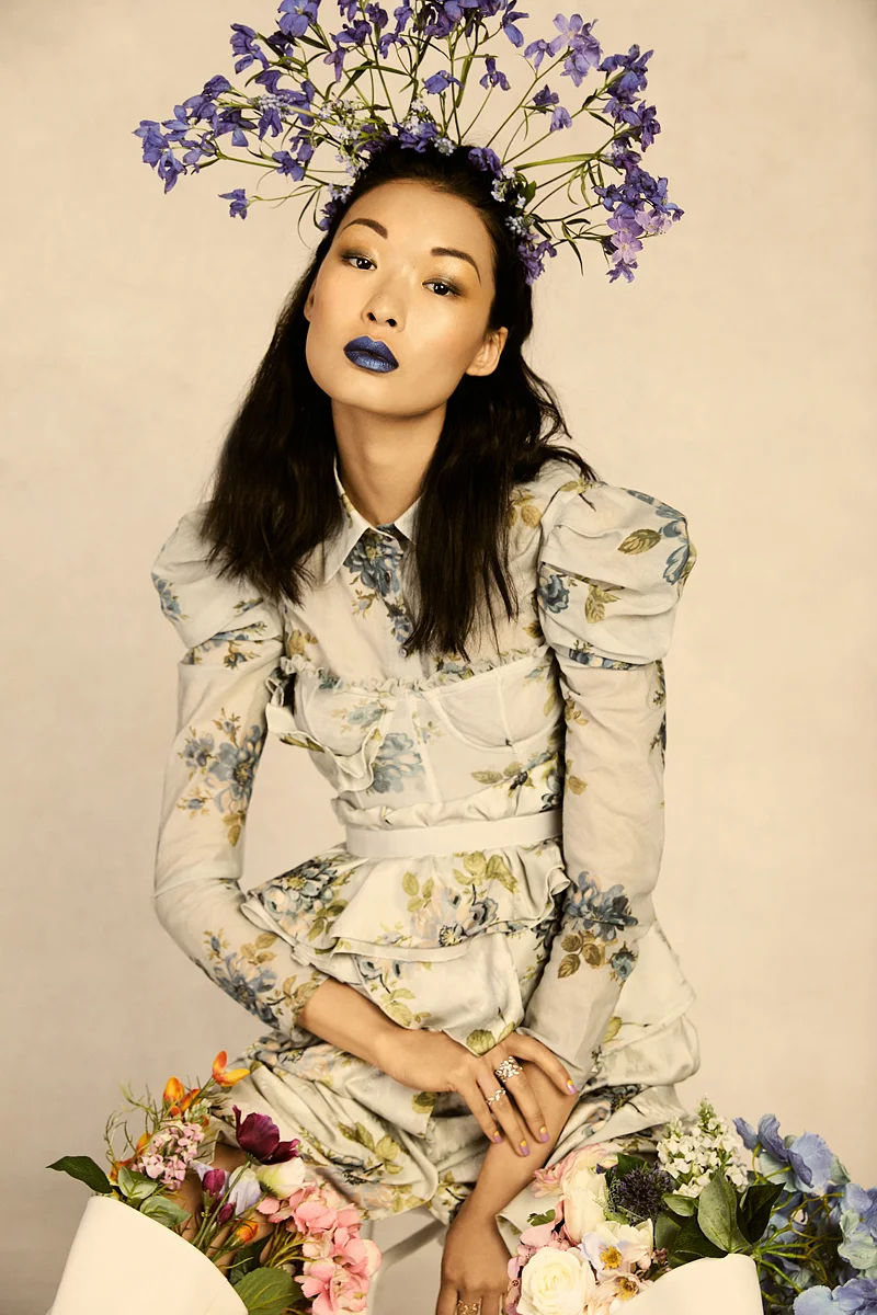 All Things Floral: Lara Jade For Harper's Bazaar US — RETOUCHIST