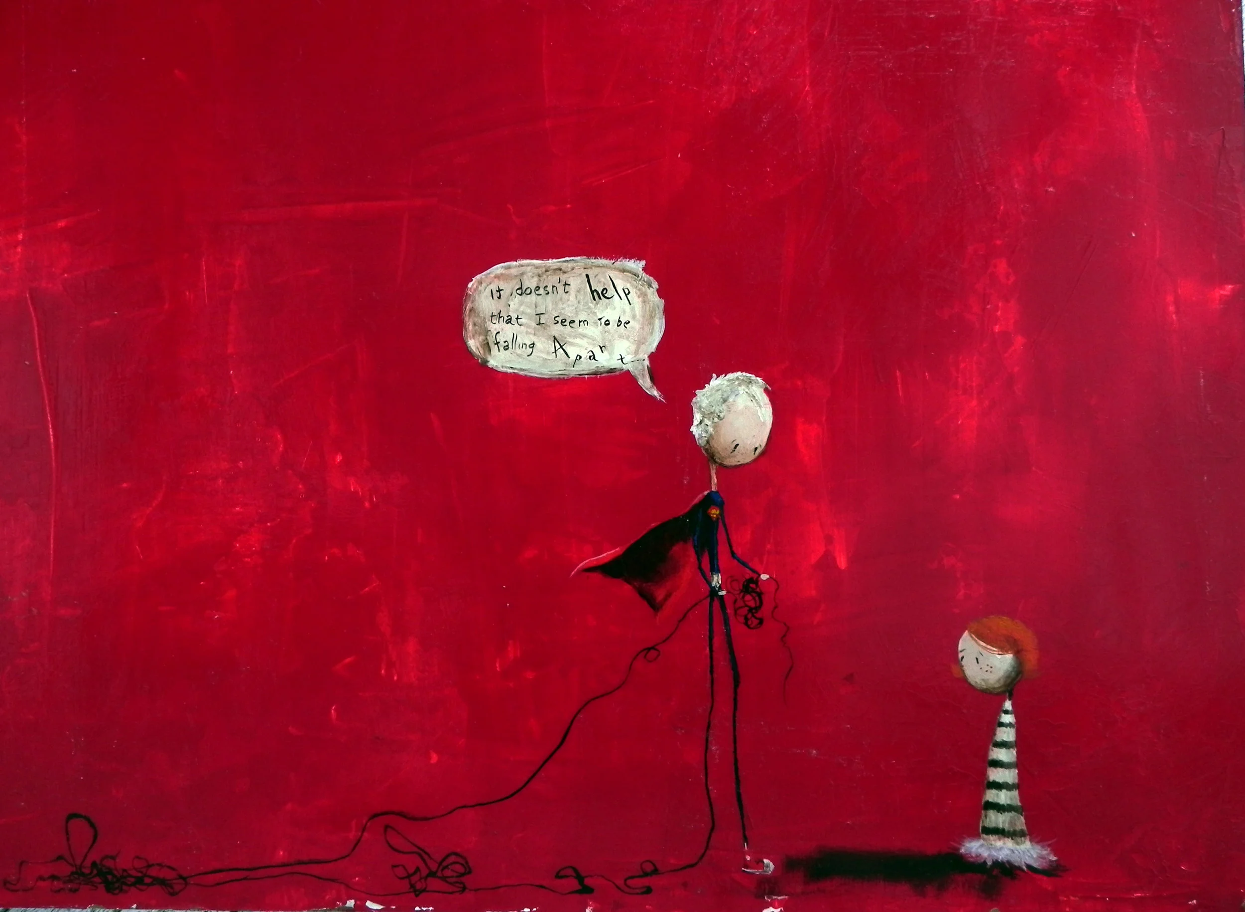 Acrylic/Oil on Board — Dan Miller Art