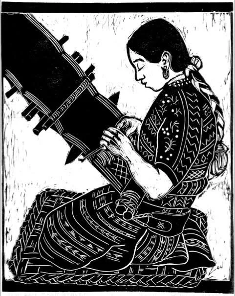 Past and Present: Art about Guatemala, Drawings, Paintings, Relief ...