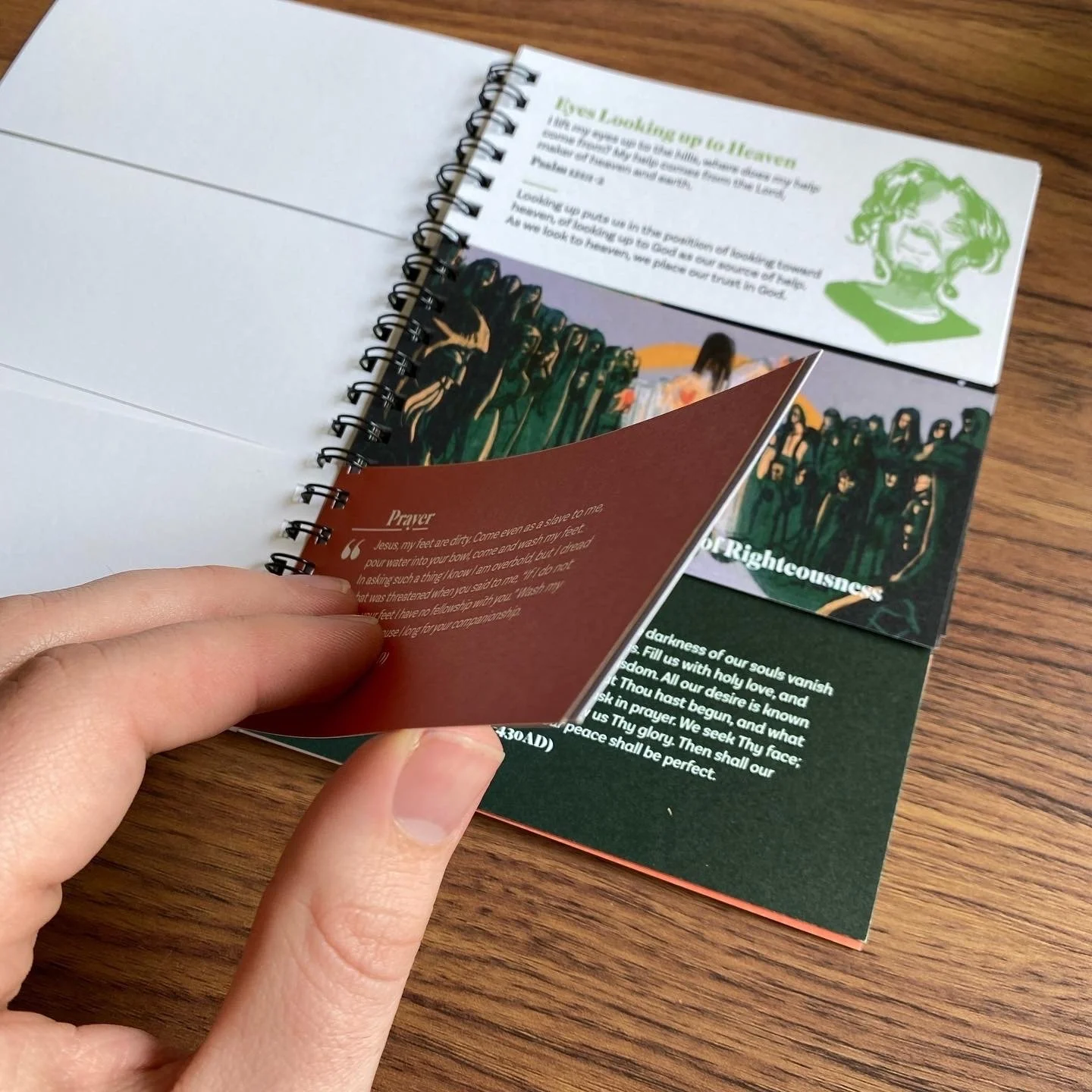 Marion Design Co. OptIN Prayer Flip Book