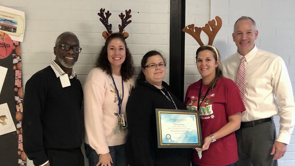 Principal and Teachers of the Year — Assumption Parish Schools