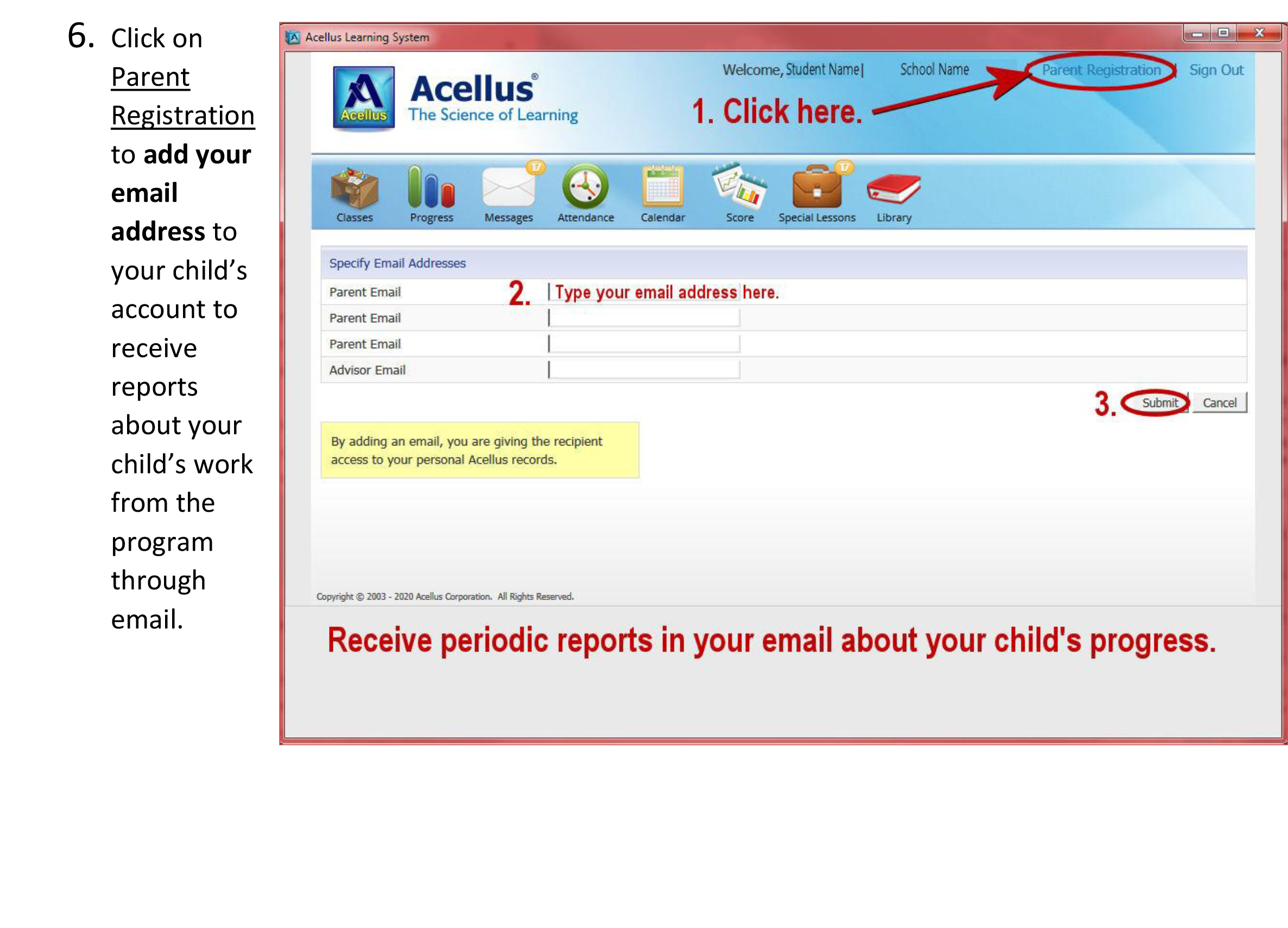 Viewing Your Child's Progress in Acellus — Assumption Parish Schools