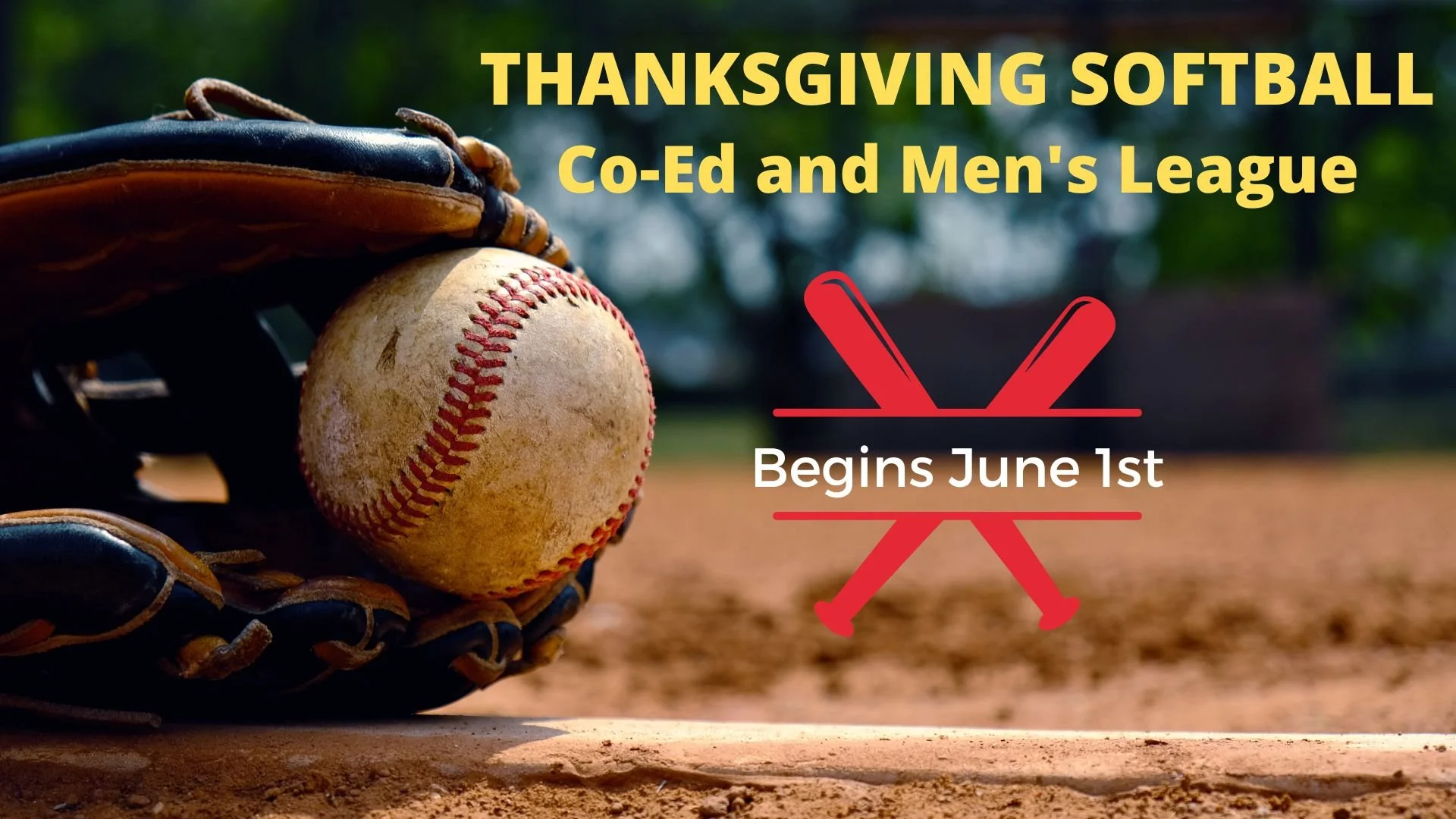 Softball League — Connect at Thanksgiving