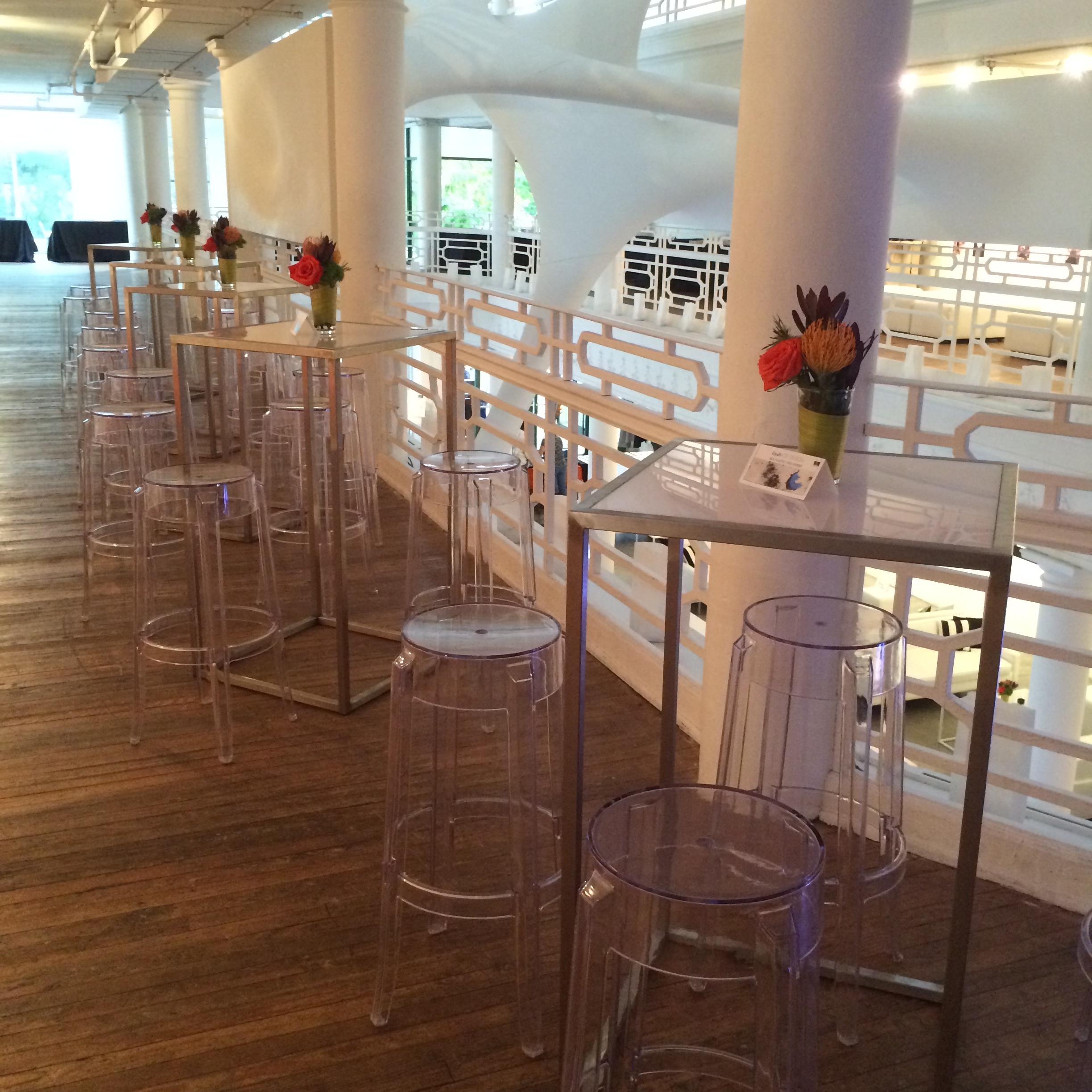 Lara Highboy Cocktail table for rent