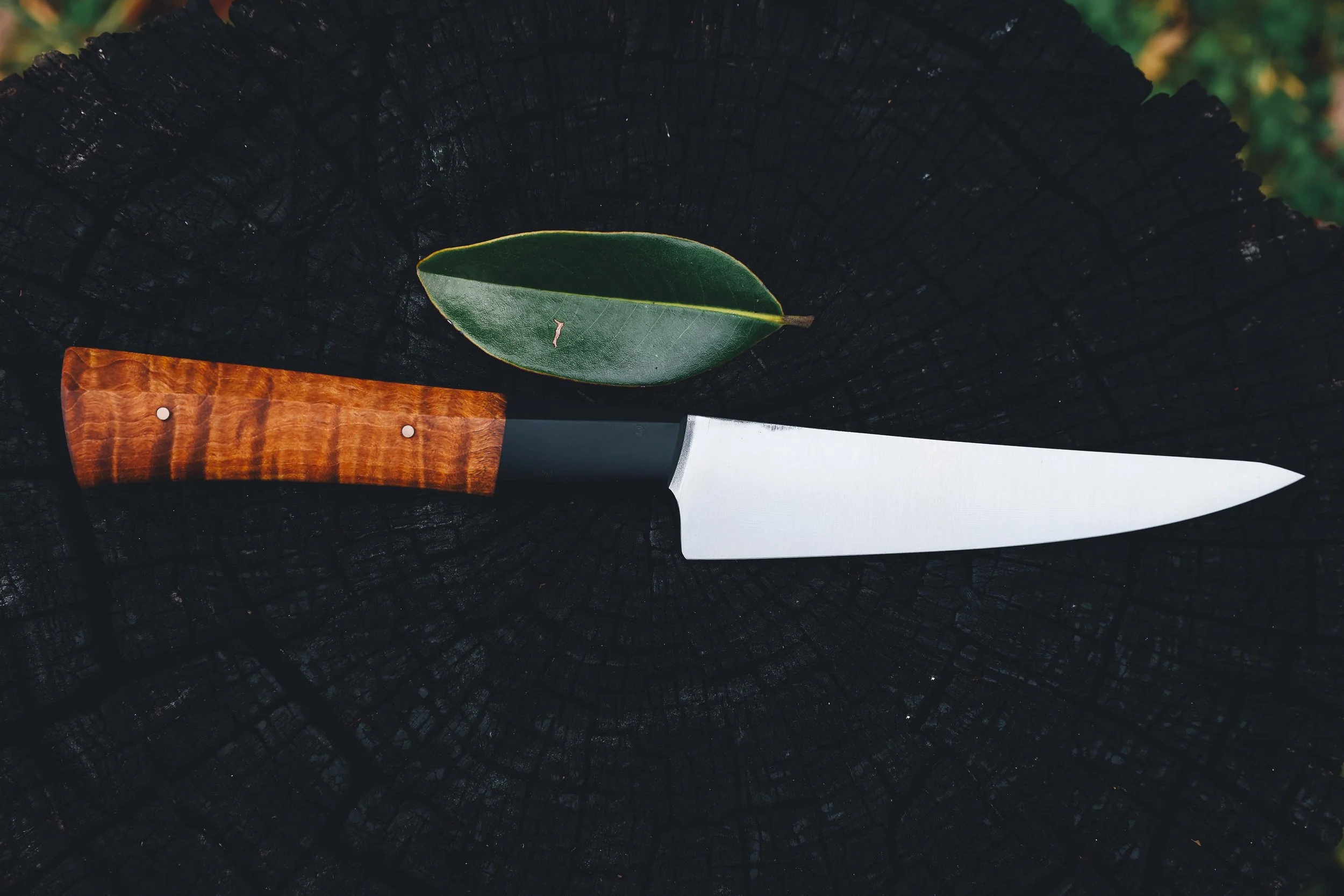 K-Tip Petty / Utility — Heartwood Forge - Handmade Forged Kitchen Knives