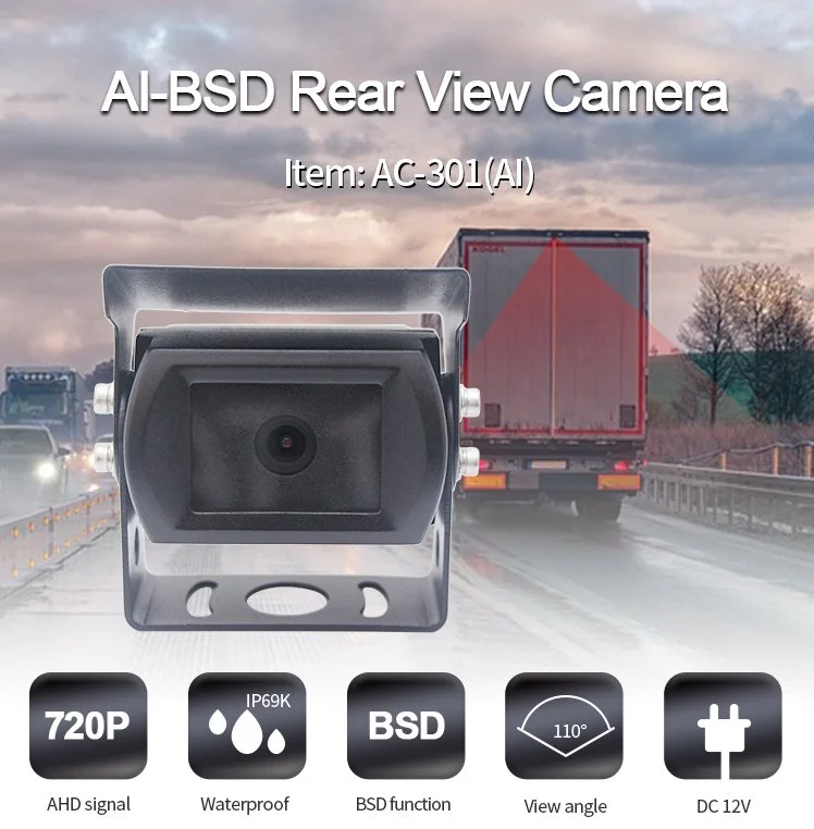 Reversing Ai Camera with Blind Spot Object Detection by PARKSAFE | Burg ...