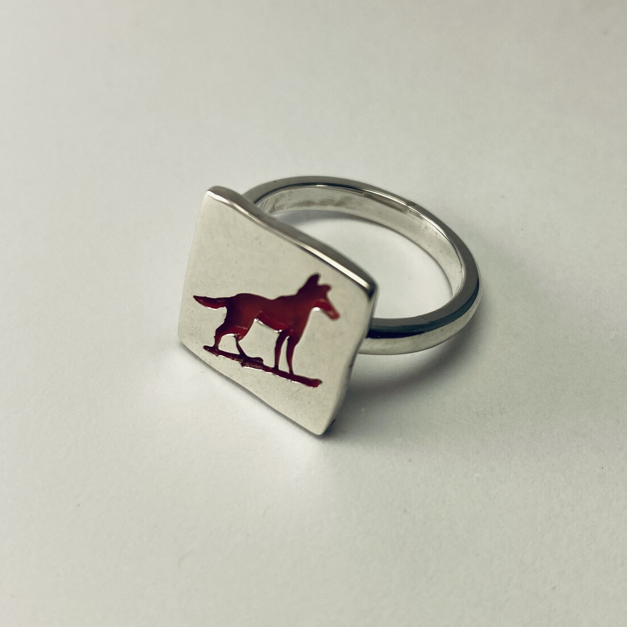 Silver Dingo Flour Mill Ring — i j e w e l l e r y