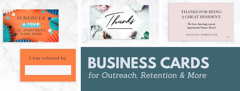 Business Cards for Apartment Marketing and Retention — Sprout Marketing