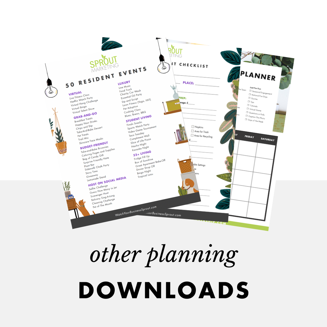 Easy Event Ideas to Host this Week at Your Apartment Community — Sprout ...