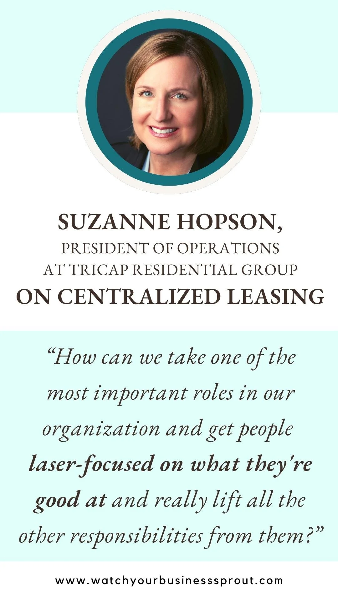 #77 - Suzanne Hopson Talks Centralized Leasing and How It Can Work for ...