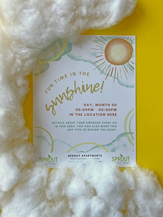 June Resident Events for Apartments — Sprout Marketing