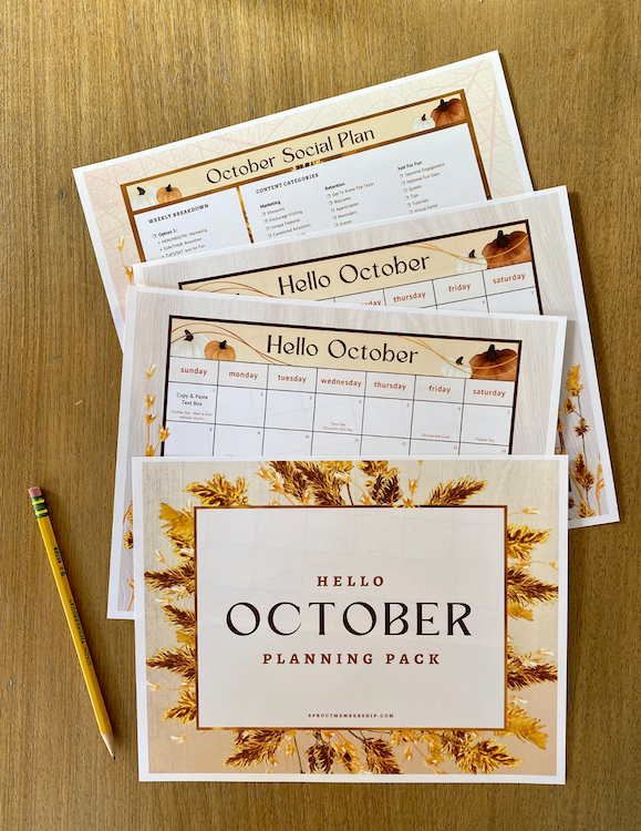 October Resident Retention & Event Ideas — Sprout Marketing