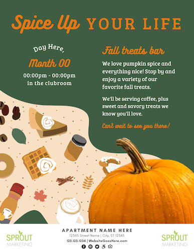 October Resident Retention & Event Ideas — Sprout Marketing