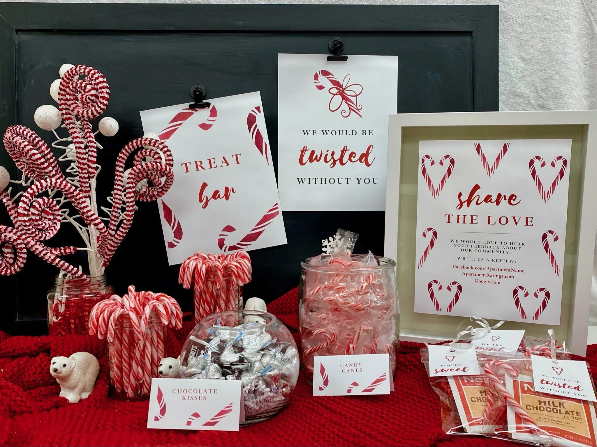 Put Candy Canes to Work at Your Next Apartment Event — Sprout Marketing