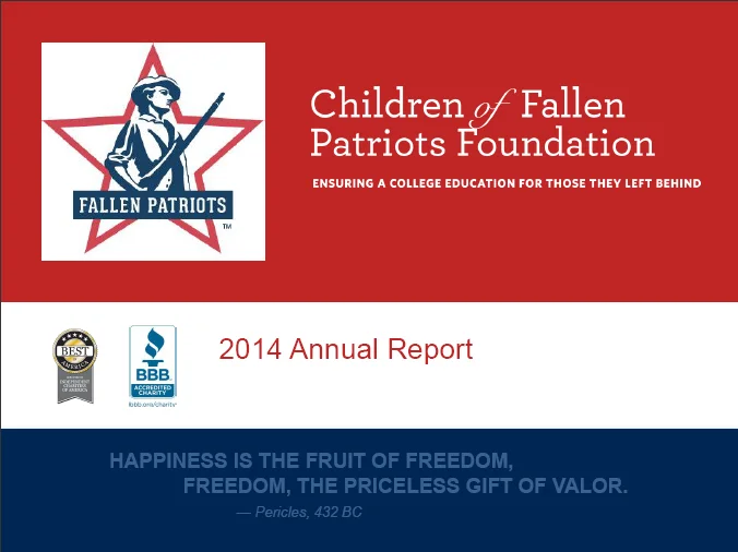 Who We Are — Children of Fallen Patriots