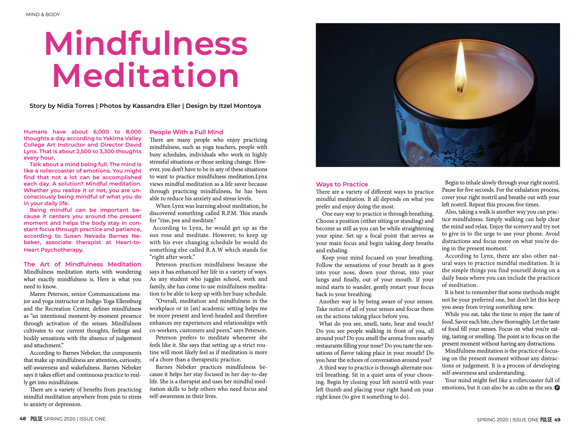 Mindfulness Meditation — PULSE Magazine