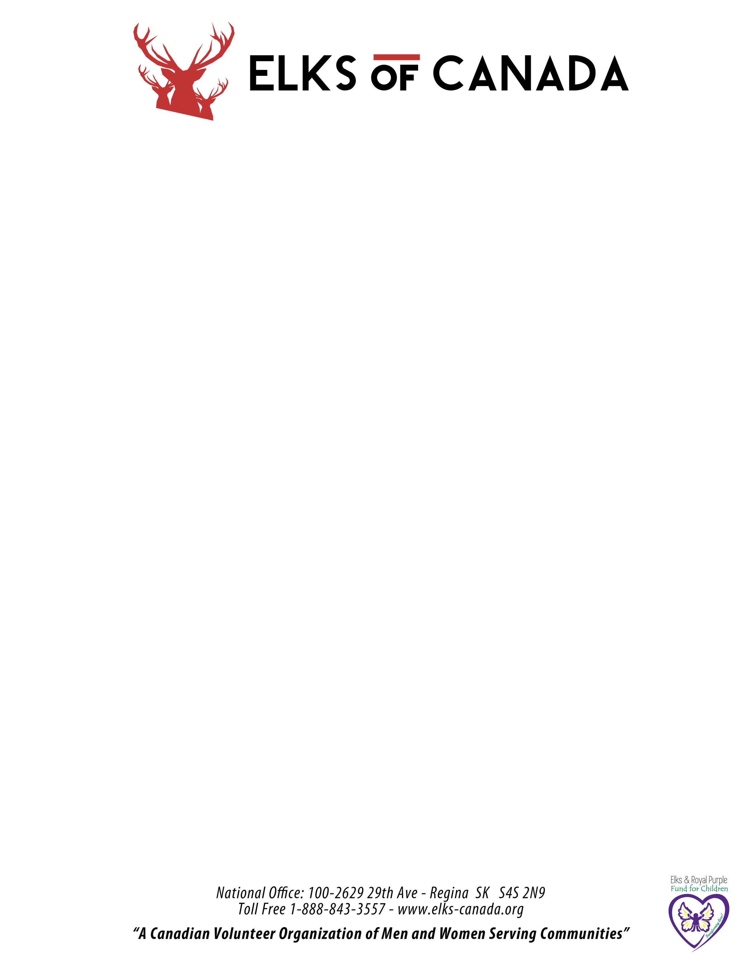 Lodge Materials — Elks of Canada