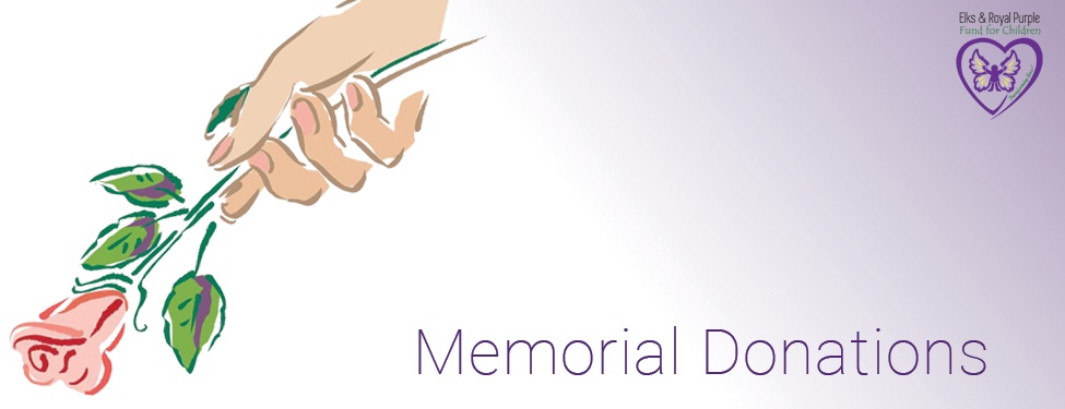 Memorial Donations — Elks of Canada