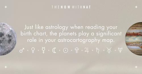 Decoding Astrocartography: Symbols to Read Your Astrocartography Map ...