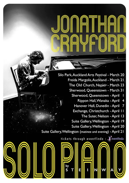 Jonathan Crayford - Steinway Tour — The Suter Art Gallery