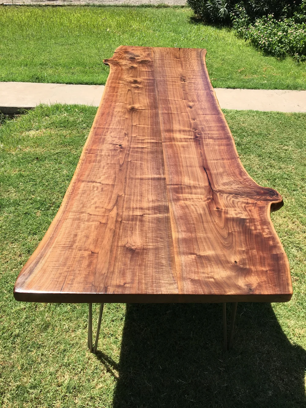 Indian sissou red wood cutting/cheese board — Kokopelli Custom Woodworks