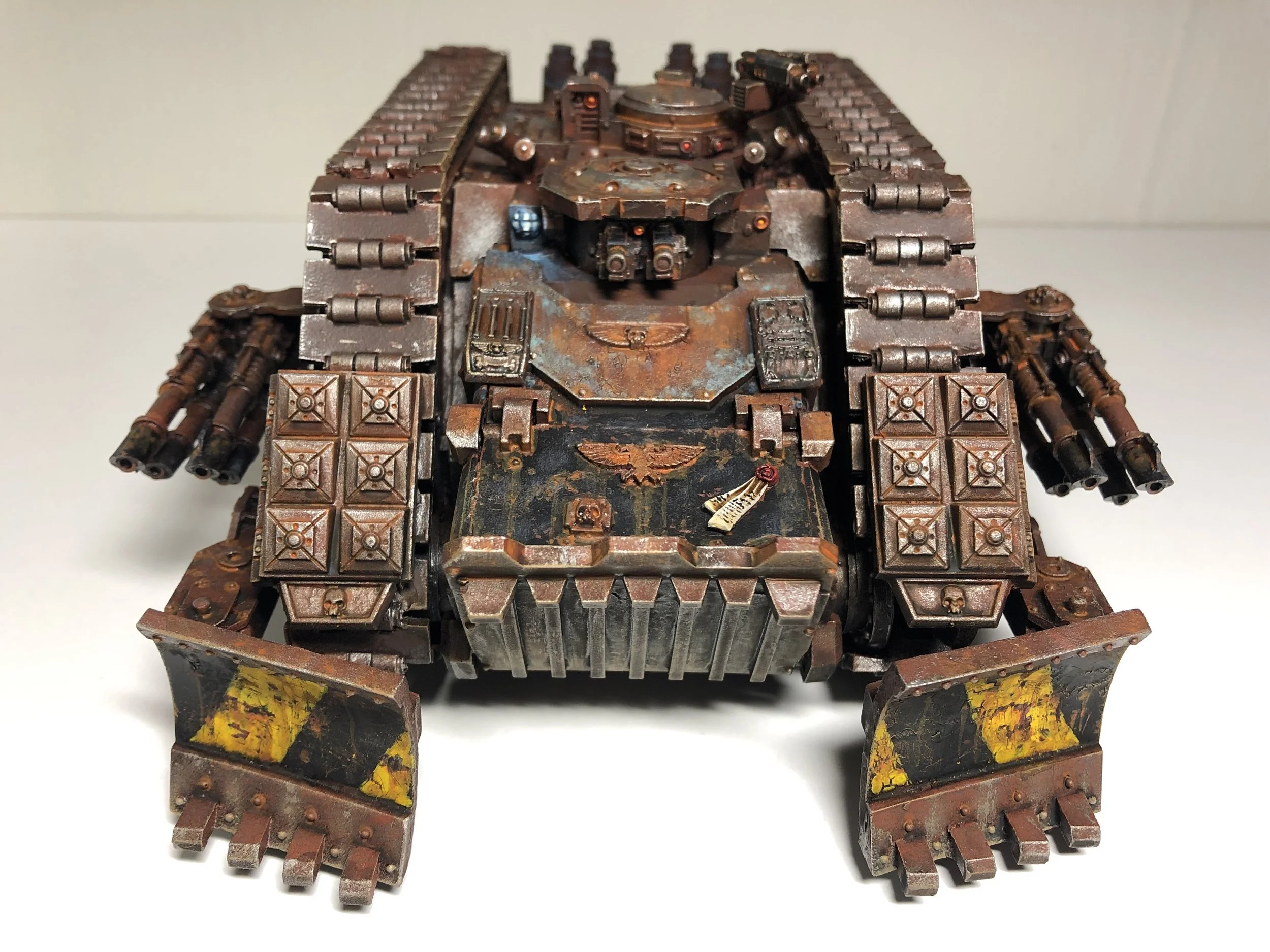 Horus Heresy. Iron Warriors. Spartan Assault Tank. Part3. — Not a Collector