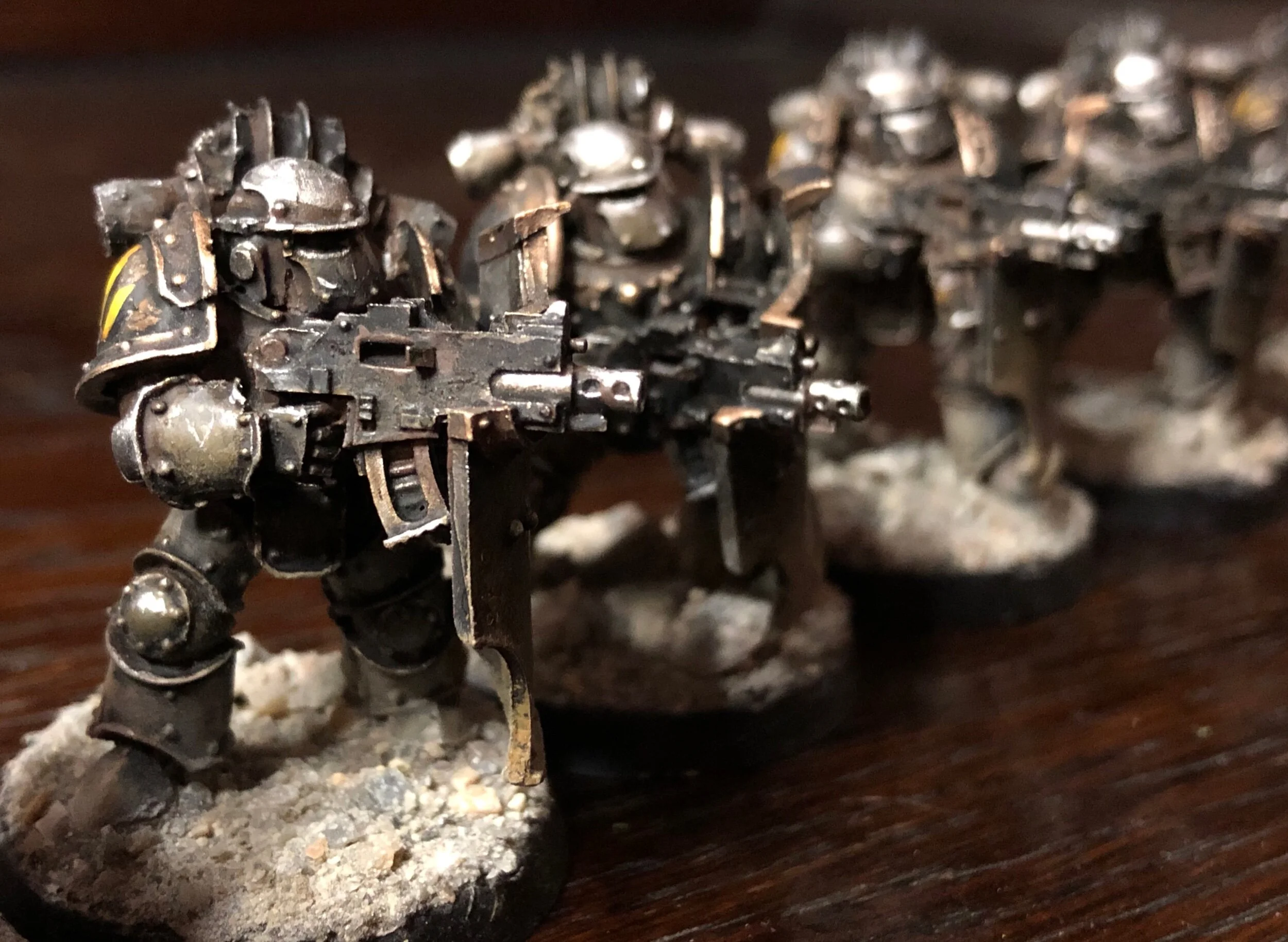 Horus Heresy. Iron Warriors. Breacher squad. Part2. — Not a Collector