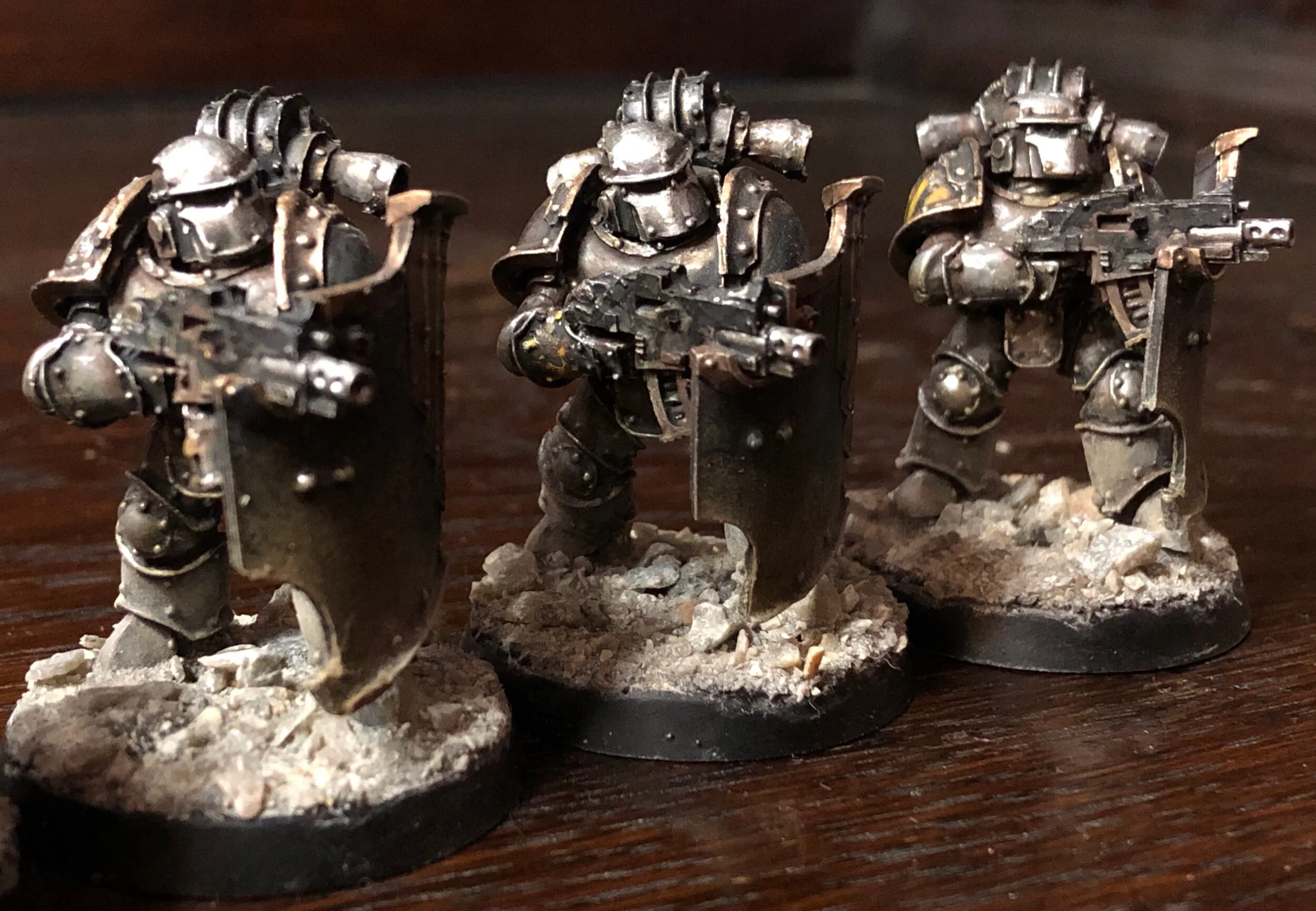 Horus Heresy. Iron Warriors. Breacher squad. Part2. — Not a Collector