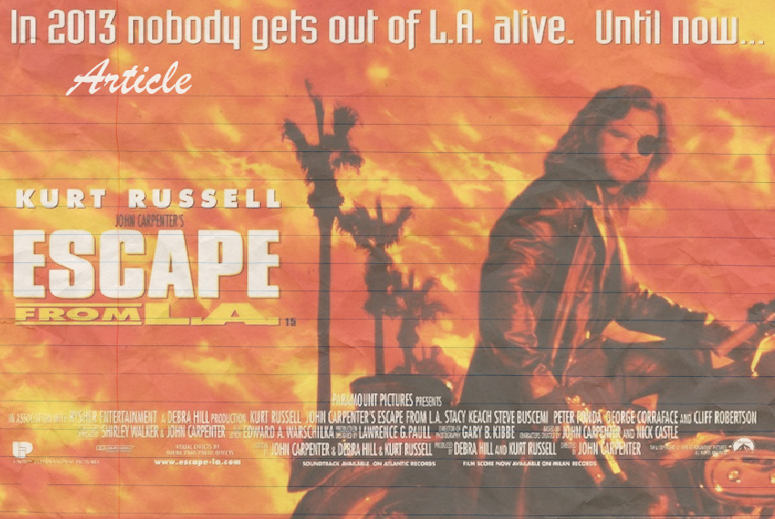 Escape From La Poster