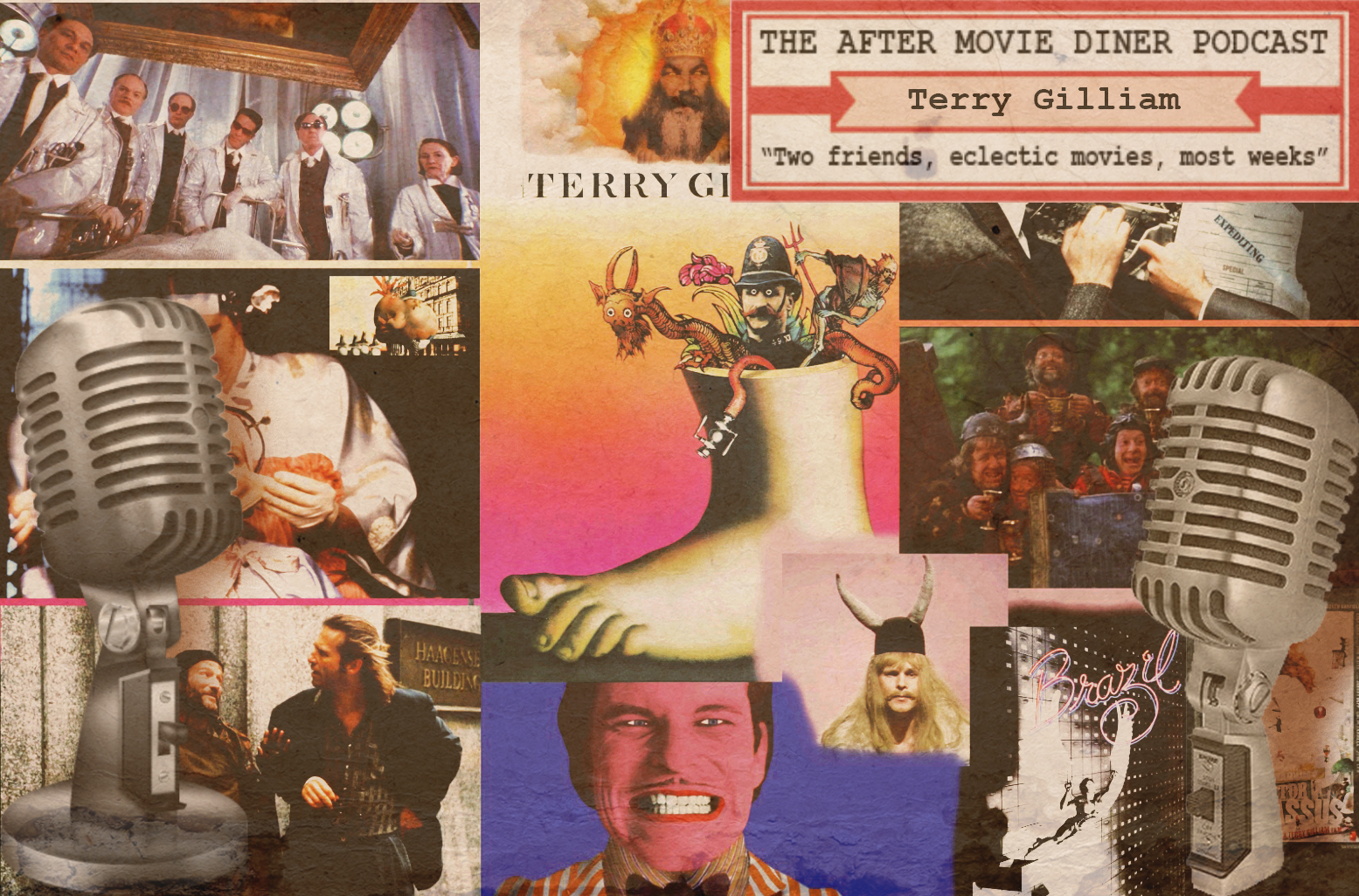 Terry Gilliam Collage