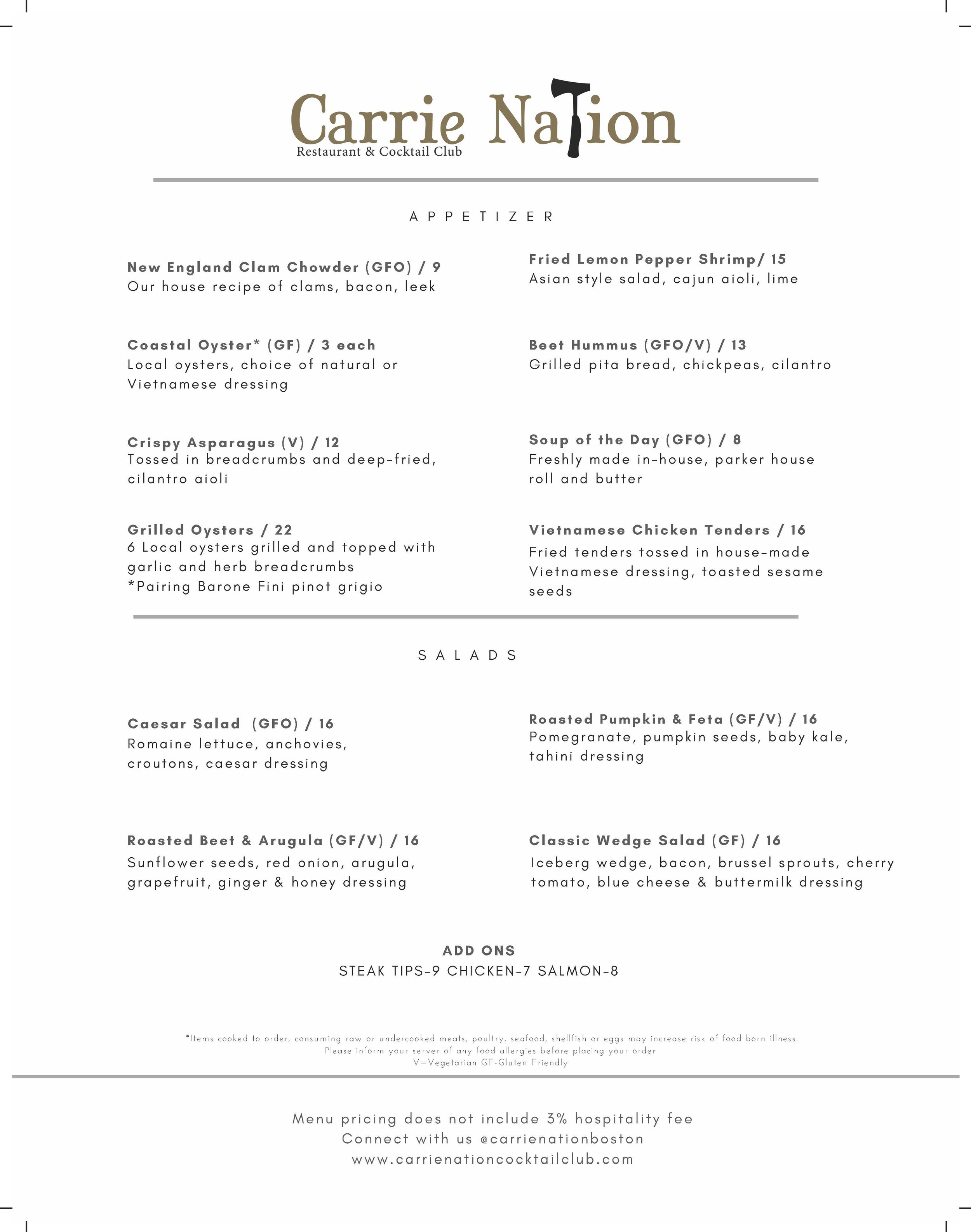 Home — Carrie Nation Restaurant & Cocktail Club