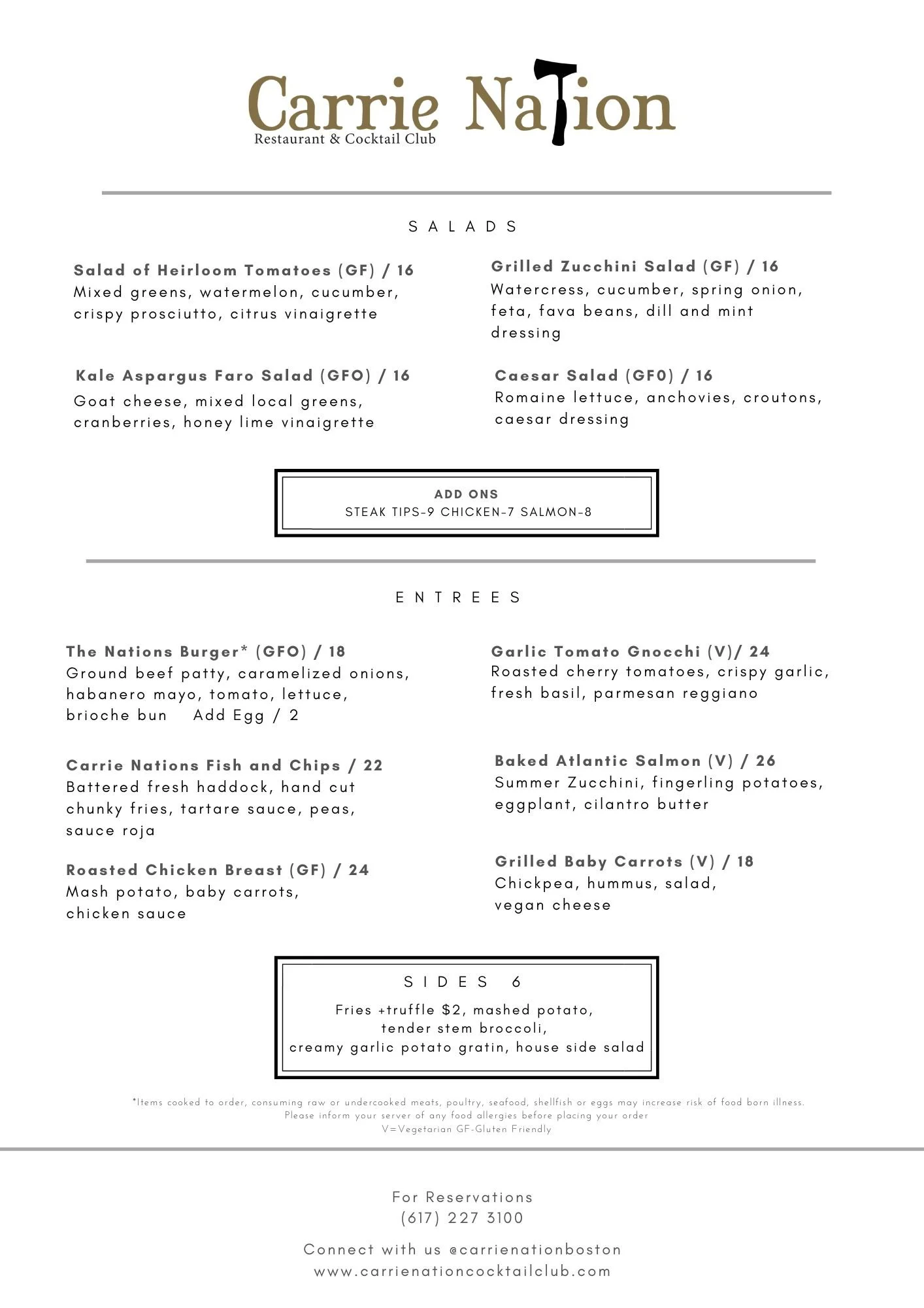 Home — Carrie Nation Restaurant & Cocktail Club