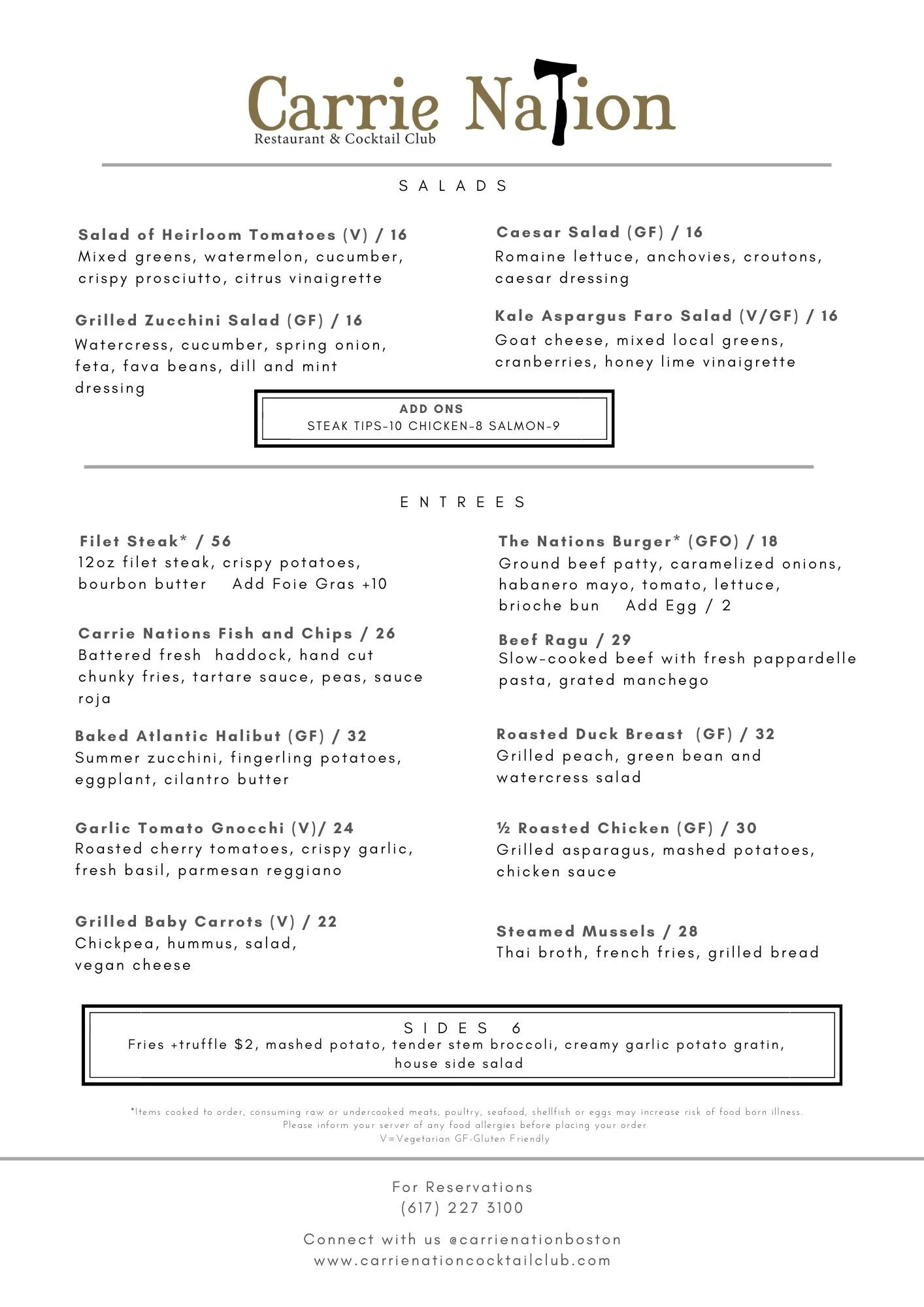 Home — Carrie Nation Restaurant & Cocktail Club