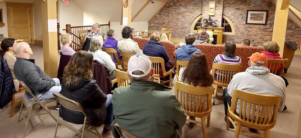 Journey to Daybreak: Local author John Clark gives book presentation at ...