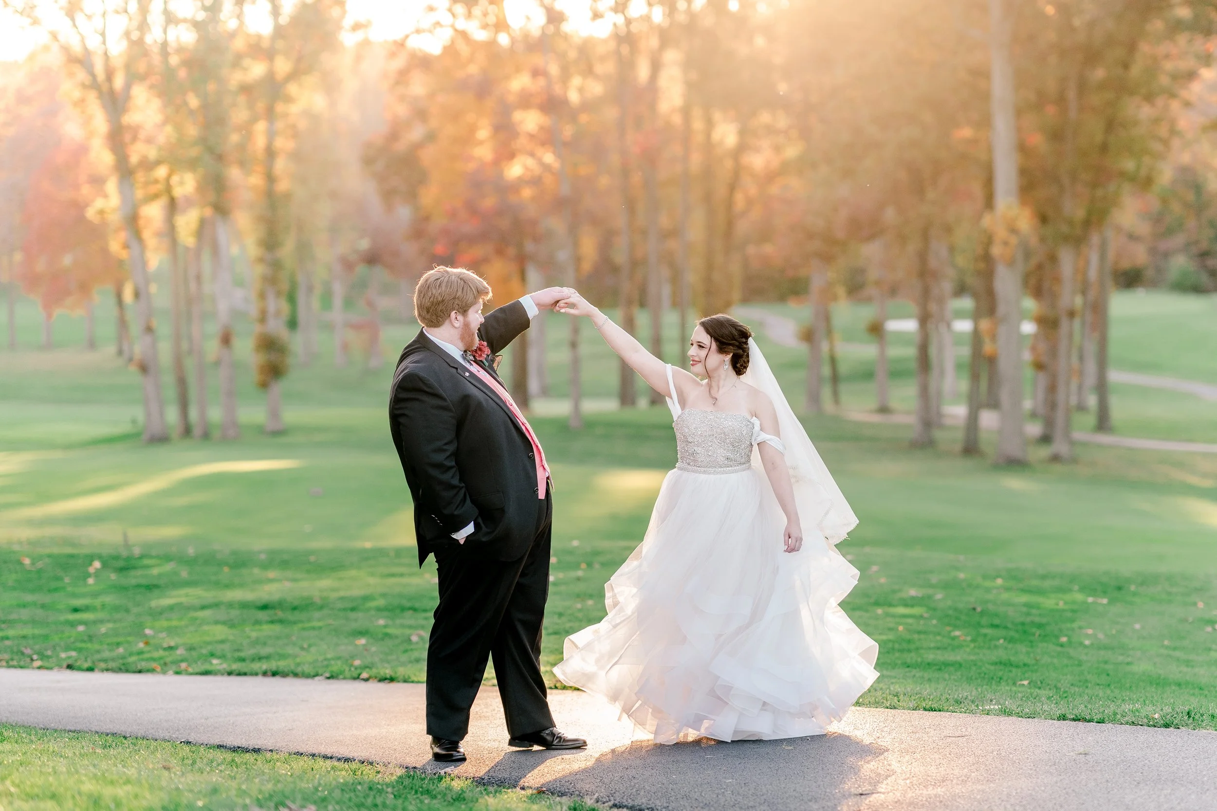 Perfect Fall Manor Country Club Wedding - Rockville, MD - Melissa and ...