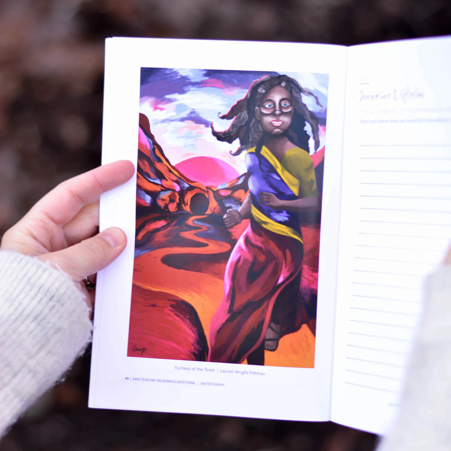 Wilderness Lent Devotional Booklet, Year A — A Sanctified Art