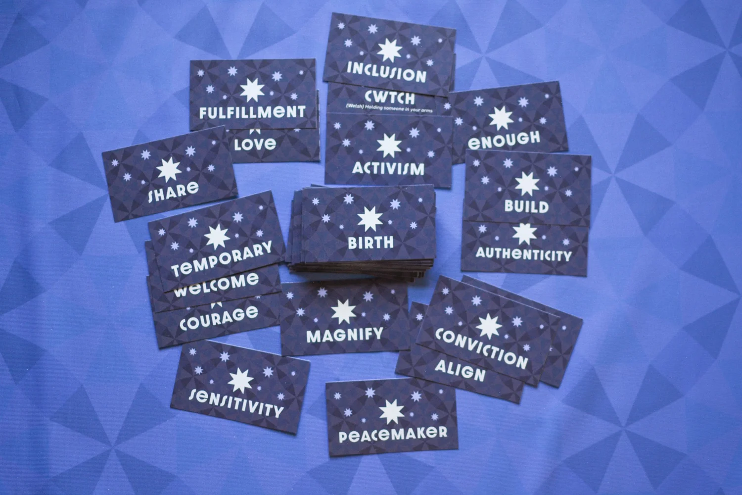 Epiphany Star Words Template