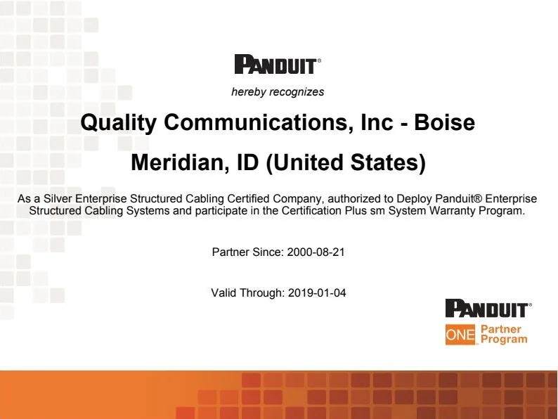 Certifications — Quality Comm Inc.