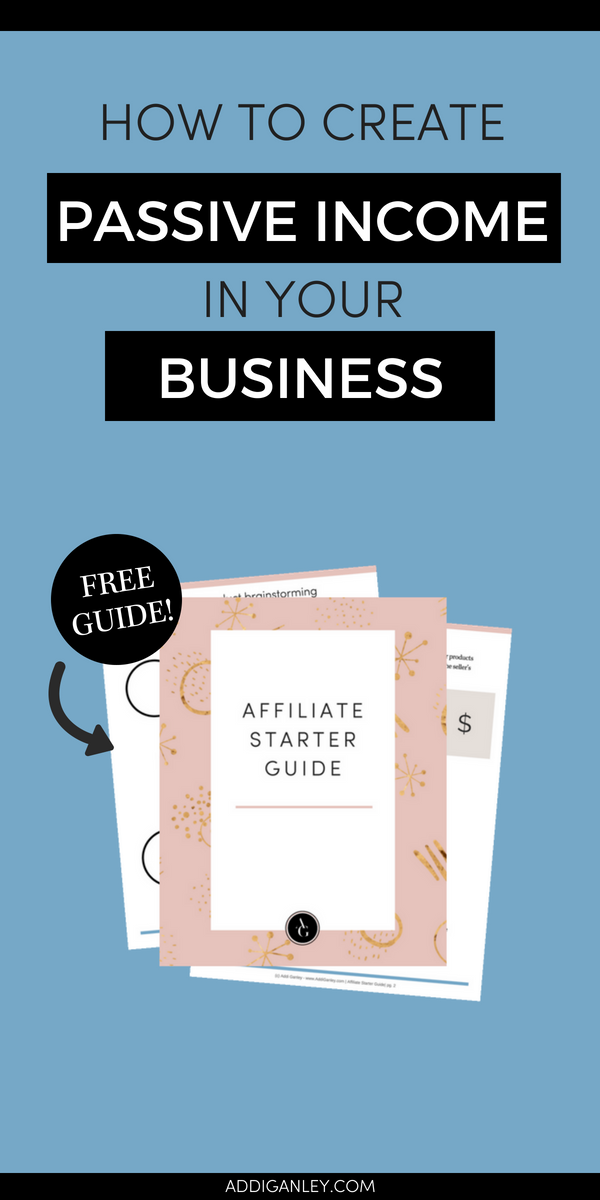 HOW TO CREATE PASSIVE INCOME IN YOUR BUSINESS