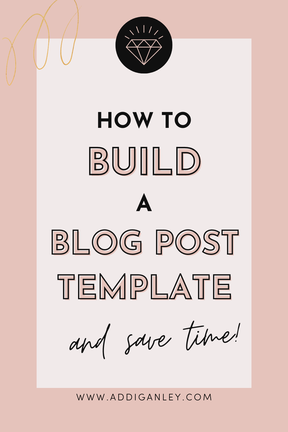 How to Build a Blog Post Template to Save Time