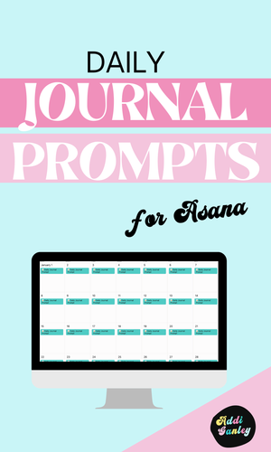 Daily Motivational Journal Prompts for Asana