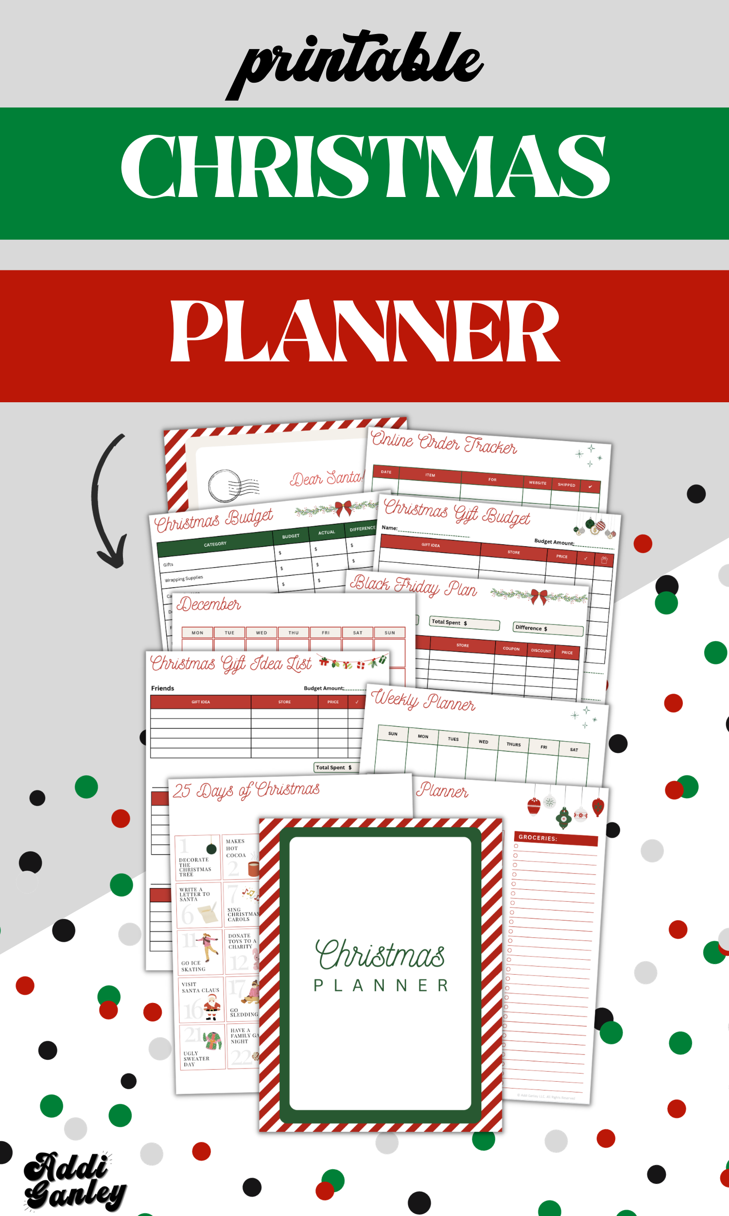 Printable Christmas Planner