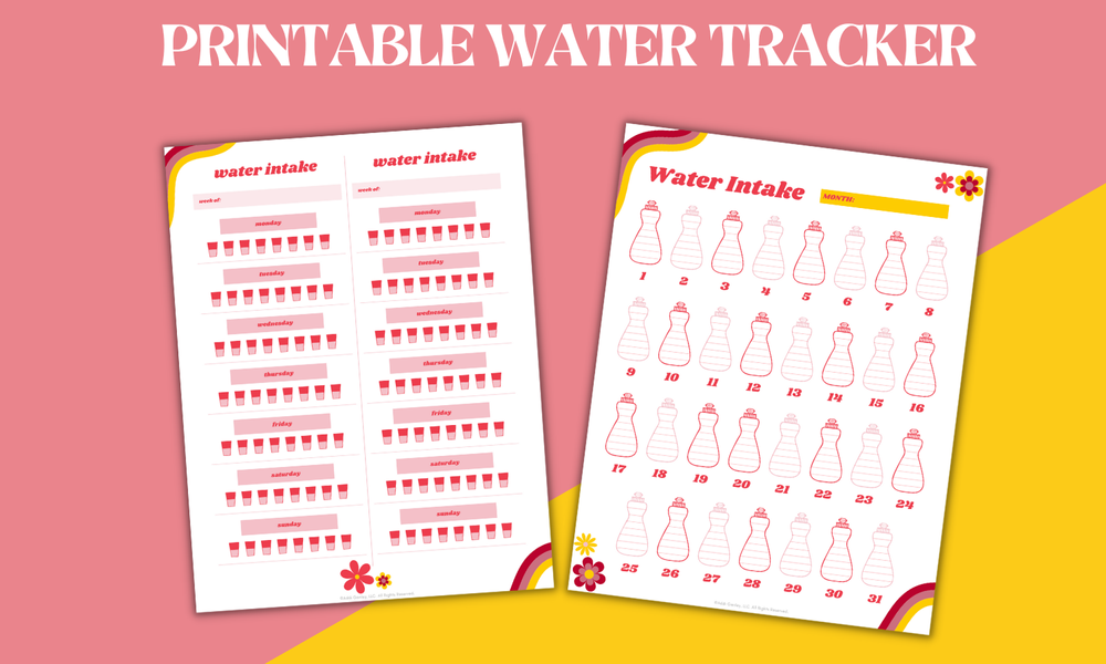 The Top 4 Reasons You Need a Printable Water Tracker